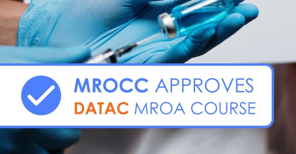 MROCC approves DATAC MROA course - DATAC