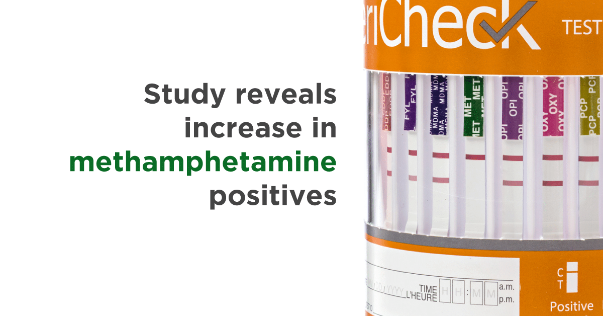 Study shows methamphetamine positives up 340% - DATAC