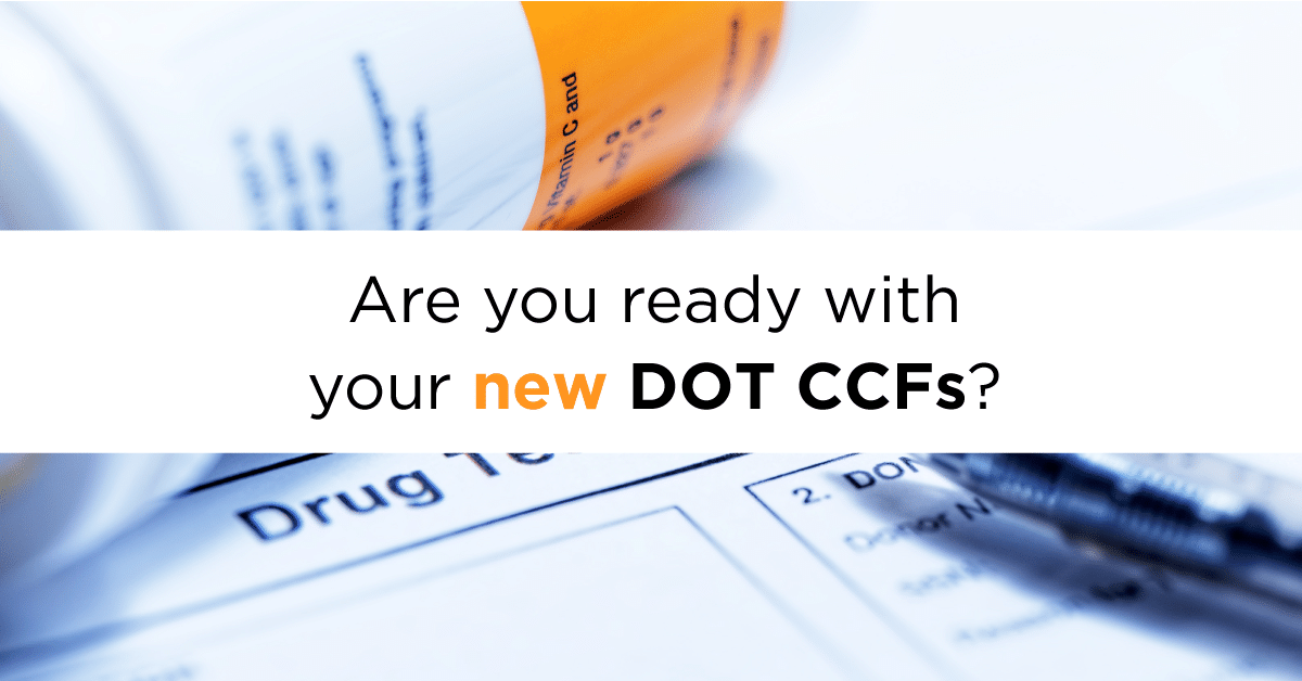 Are you ready with your new DOT CCFs? - DATAC