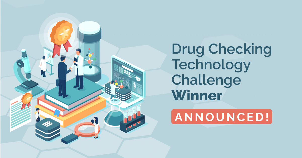 Drug Checking Technology Challenge winner announced - DATAC