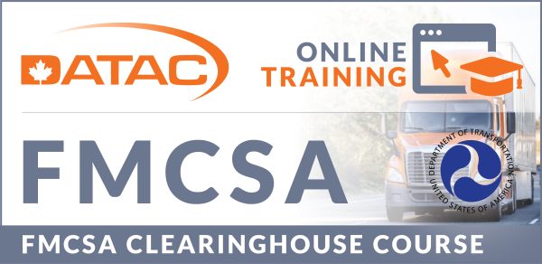 FMCSA Clearinghouse Course (Free) - DATAC